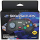 Retro-bit Arcade Pad Ενσύρματο Gamepad για Sega Saturn Slate Grey ...