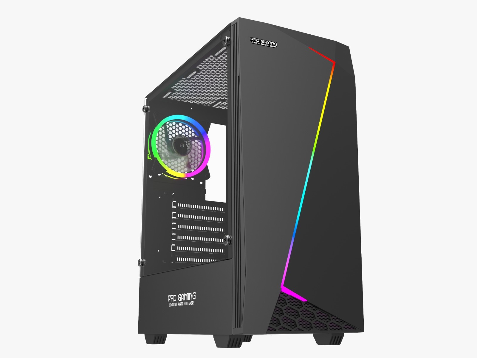 ProGaming Samurai V2 Gaming Midi Tower Κουτί Υπολογιστή με Πλαϊνό ...