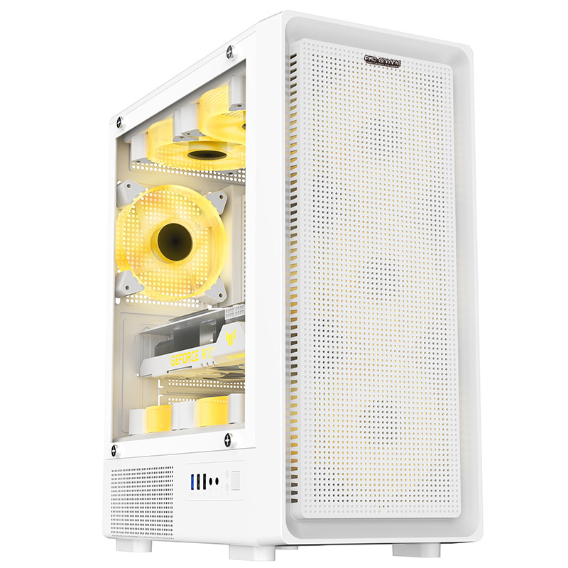 ProGaming VISION Gaming Midi Tower Κουτί Υπολογιστή με Πλαϊνό Παράθυρο ...