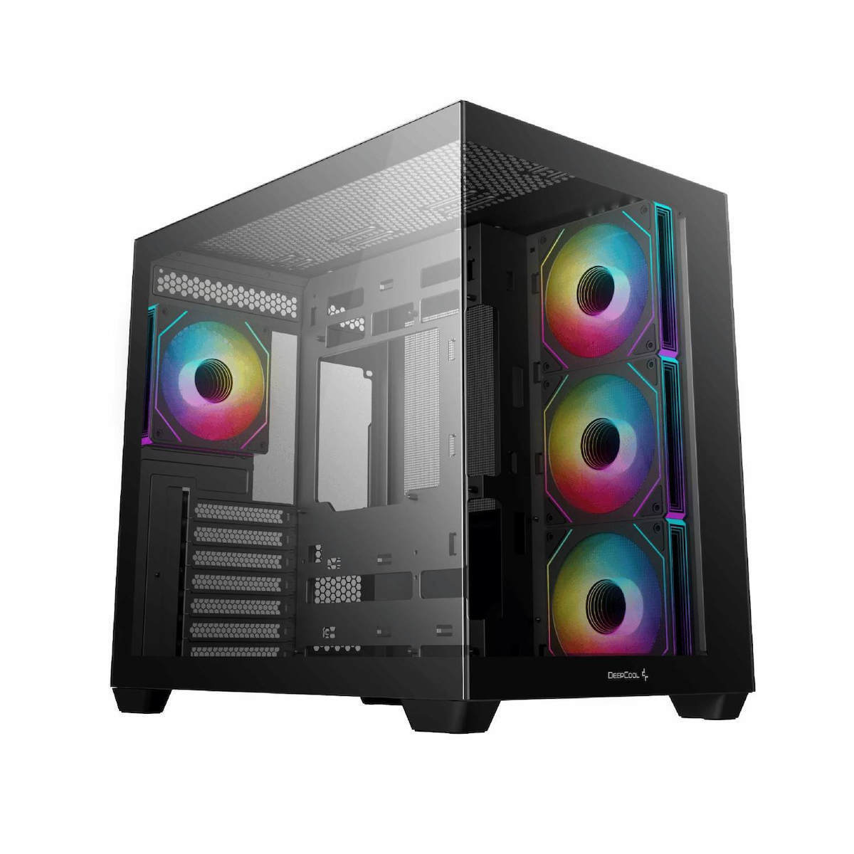 Deepcool CG530 4F Gaming Midi Tower Κουτί Υπολογιστή με Πλαϊνό Παράθυρο ...