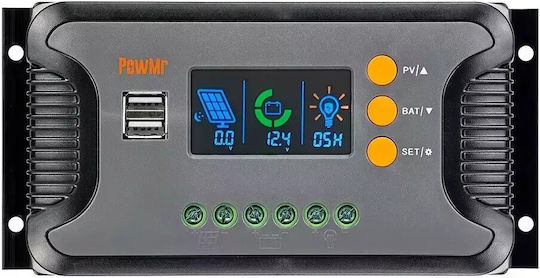 30a Pwm Solar Charge Controller Multi-stage Charging Algorithm ...