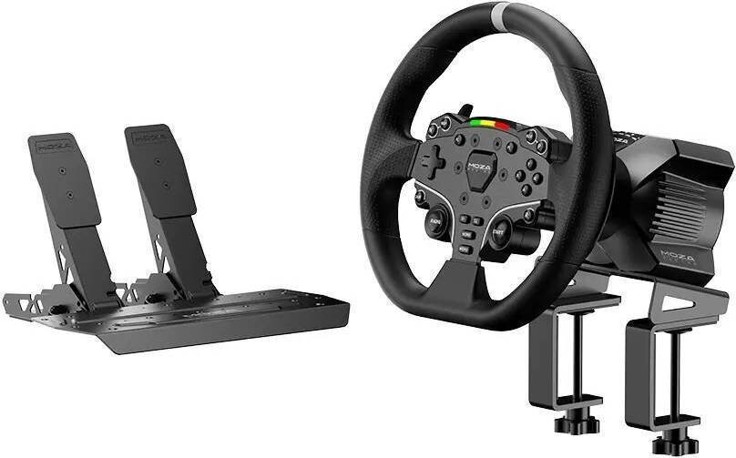 Moza Racing R3 Racing Bundle Τιμονιέρα με Πετάλια για PC | Skroutz.gr