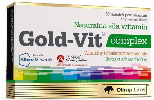 Olimp Sport Nutrition Gold-Vit Complex Πολυβιταμίνη για Ενέργεια ...