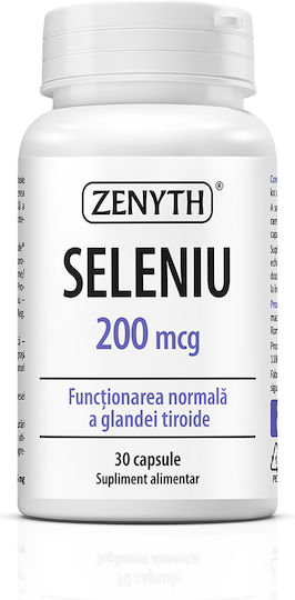 Zenyth Seleniului 250mg 30 Capsule Original | Skroutz Romania