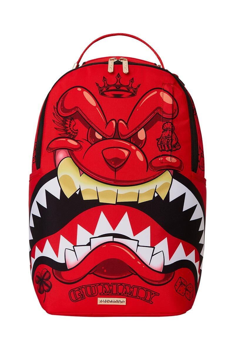 Sprayground DLXR Σχολική Τσάντα Πλάτης Γυμνασίου - Λυκείου Κόκκινη με ...