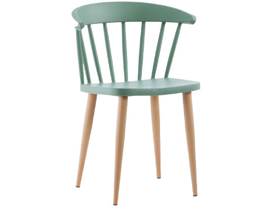 Ntalton-c Scaune Sala de mese din Polipropilenă Verzi 1buc 49x52x75buc ...