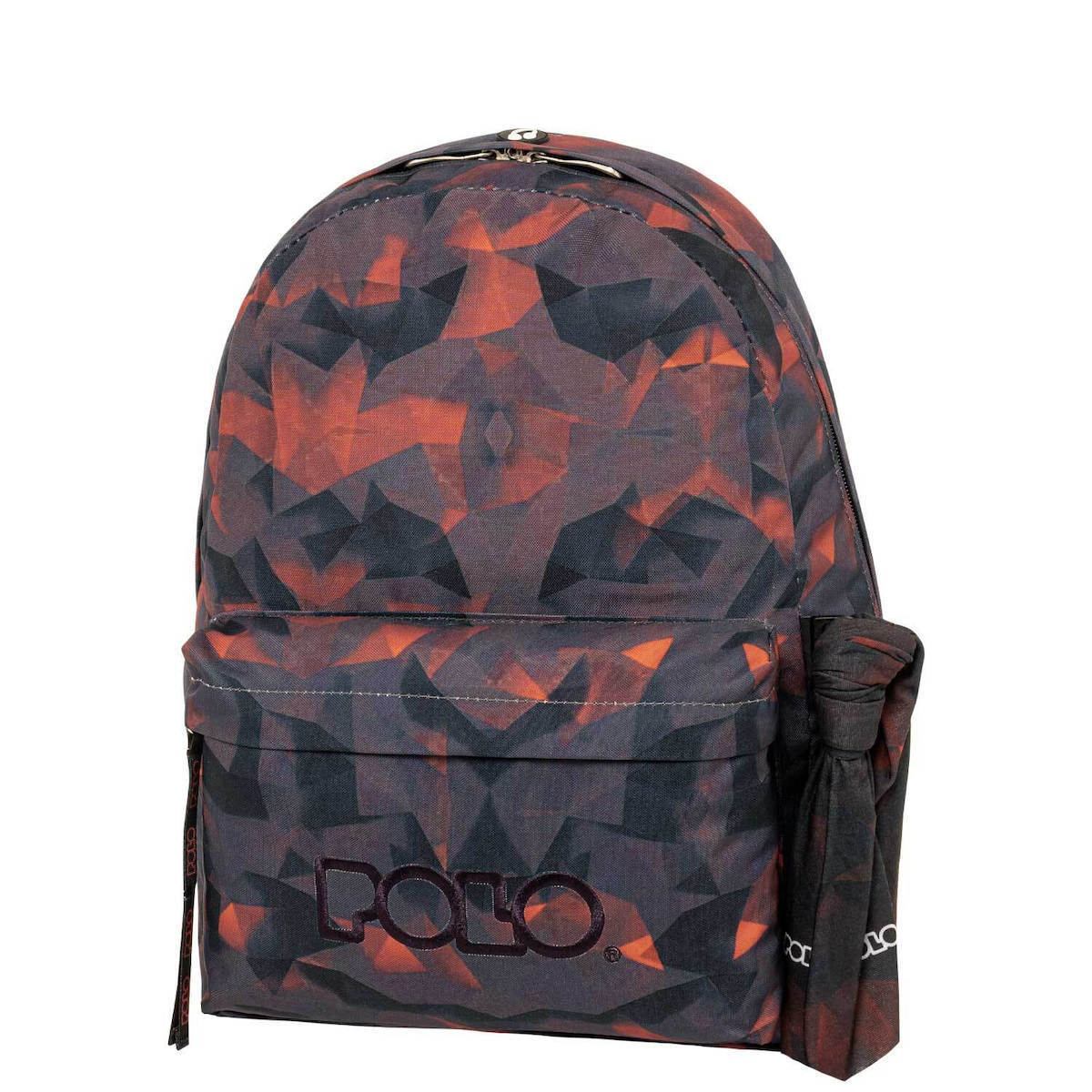 Polo Σχολική Τσάντα Πλάτης Γυμνασίου - Λυκείου Κόκκινη με Θήκη για Παγούρι 20lt 9-01-102-8337 ...