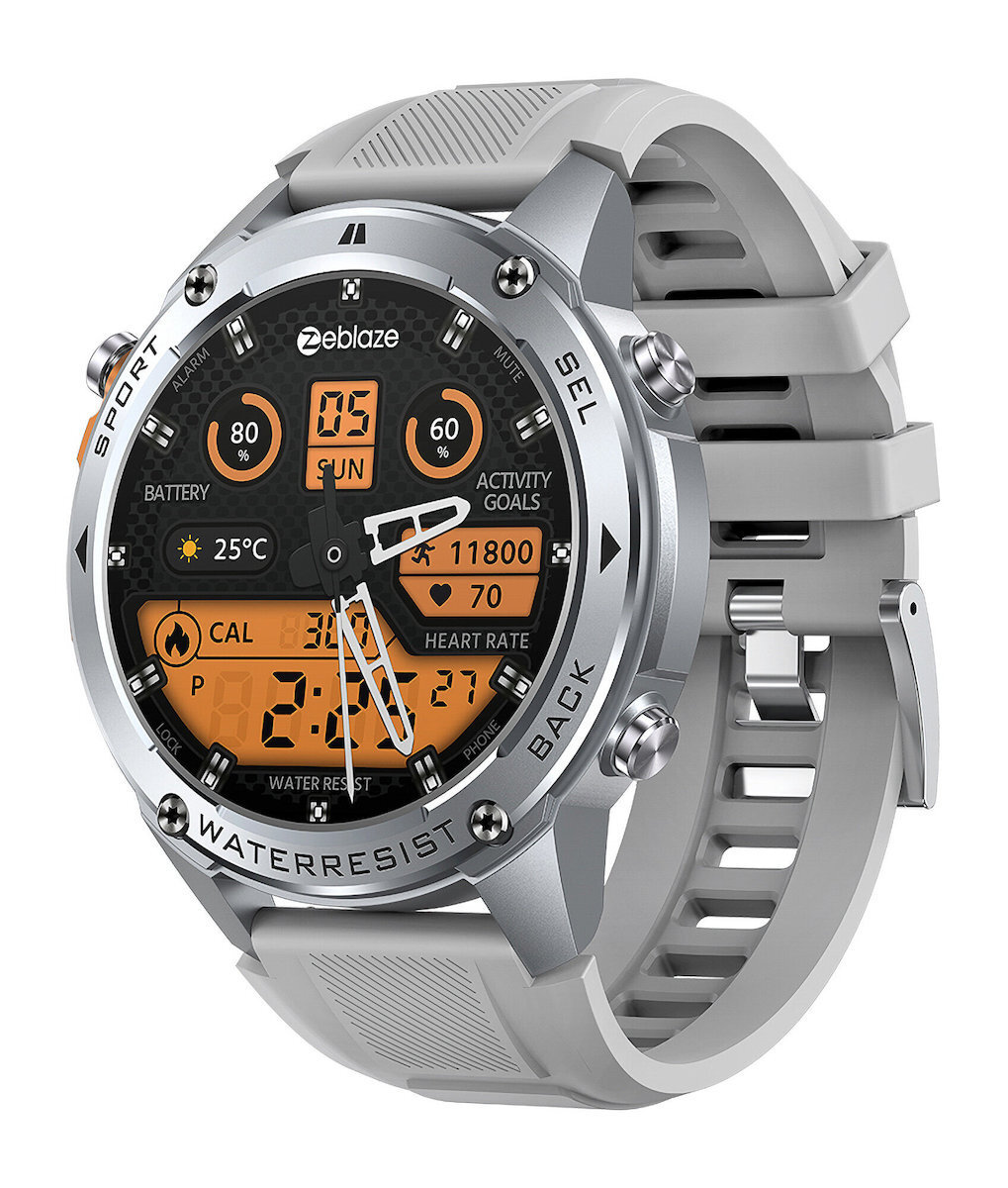 Zeblaze Stratos 2 Ultra Stainless Steel 52mm Αδιάβροχο Smartwatch με ...