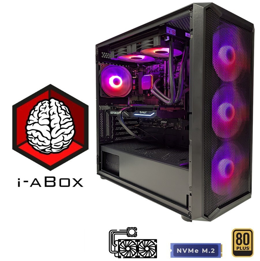 i-aBox Gamer's Choice v4i G Gaming Desktop PC (Ryzen 7-5700X/32GB DDR4 ...