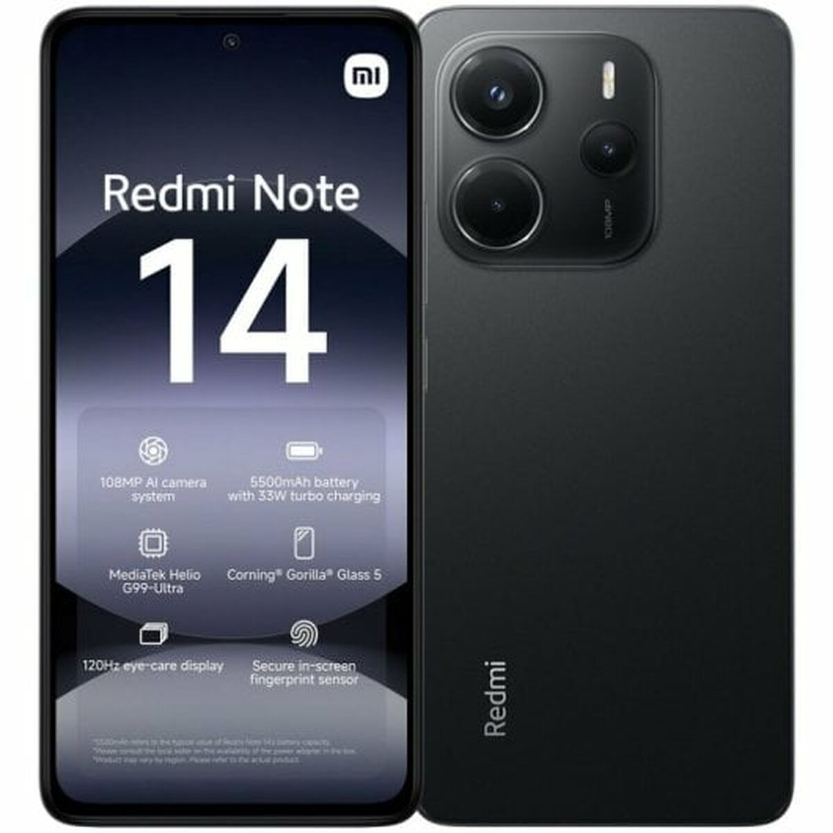 Xiaomi Redmi Note 14 4G Dual SIM (8/128GB) Midnight Black | Skroutz.gr
