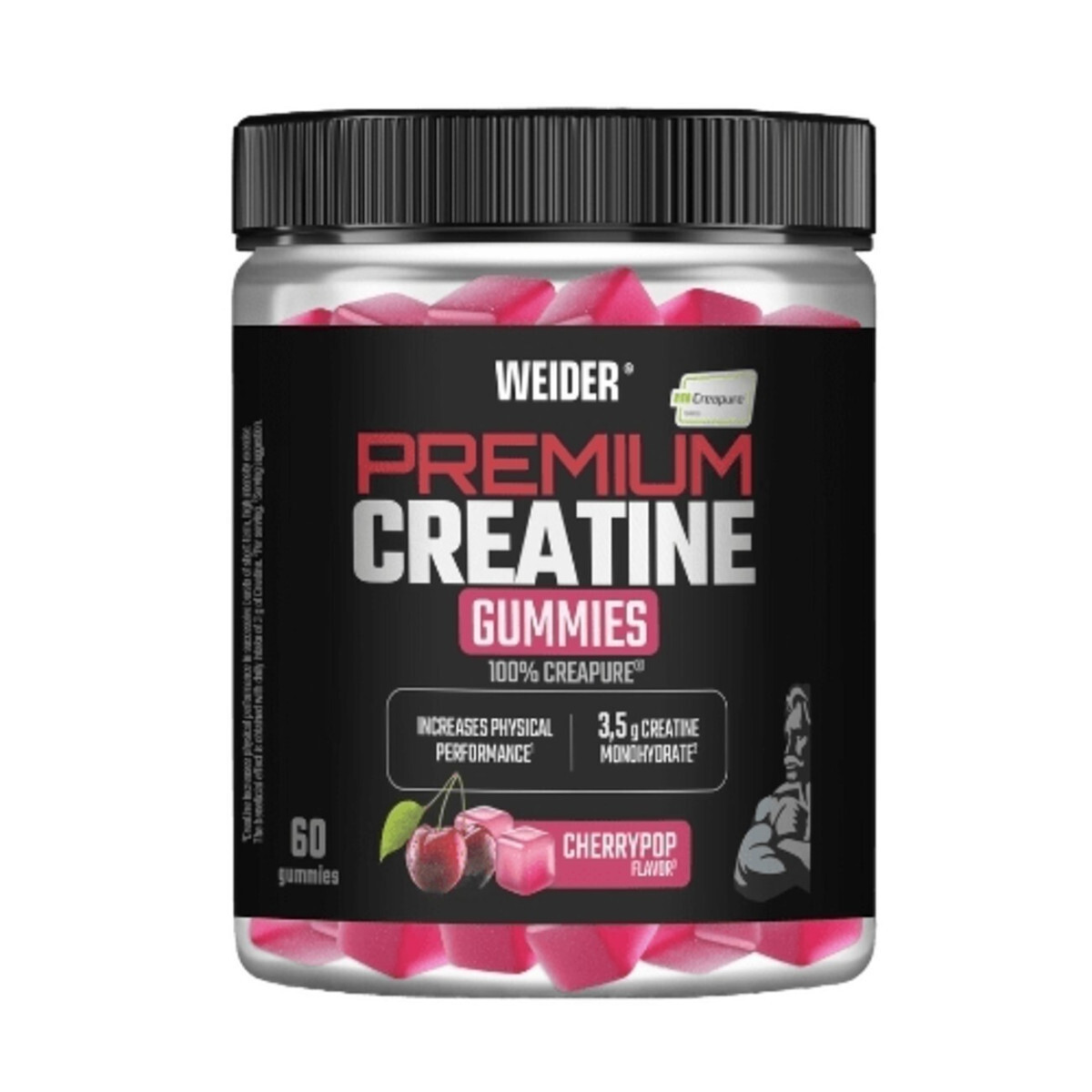 Weider Premium Creatine 60 Gume Cherry Pop 3.5gr | Skroutz Romania