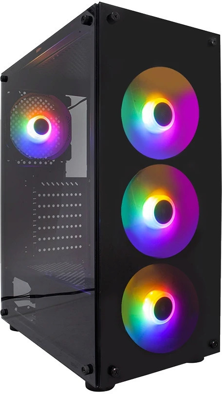 U-Case Hunt Gaming Desktop PC (Ryzen 5-4500/16GB DDR4/1TB SSD/GeForce ...