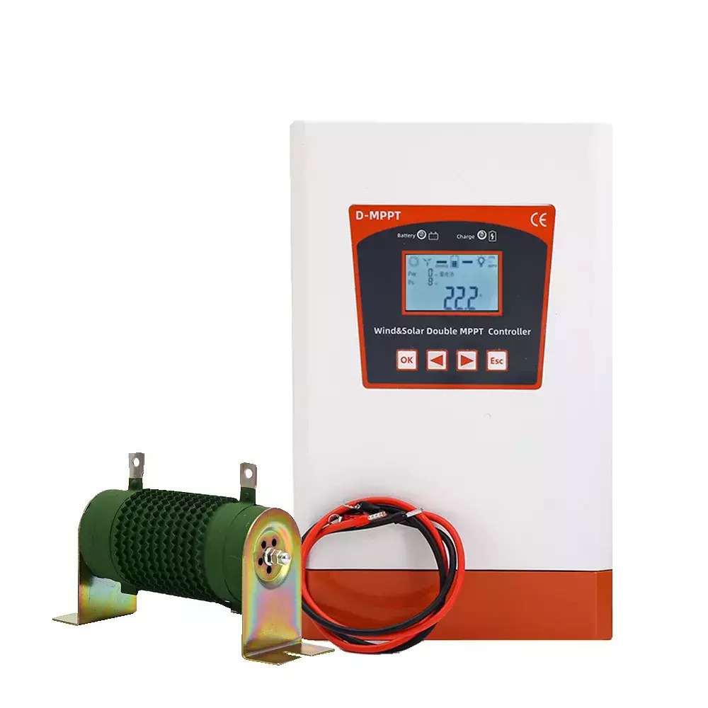 Hybrid Solar Wind Controller 6000w Power Lcd Display 6000w 12v 24v Auto ...