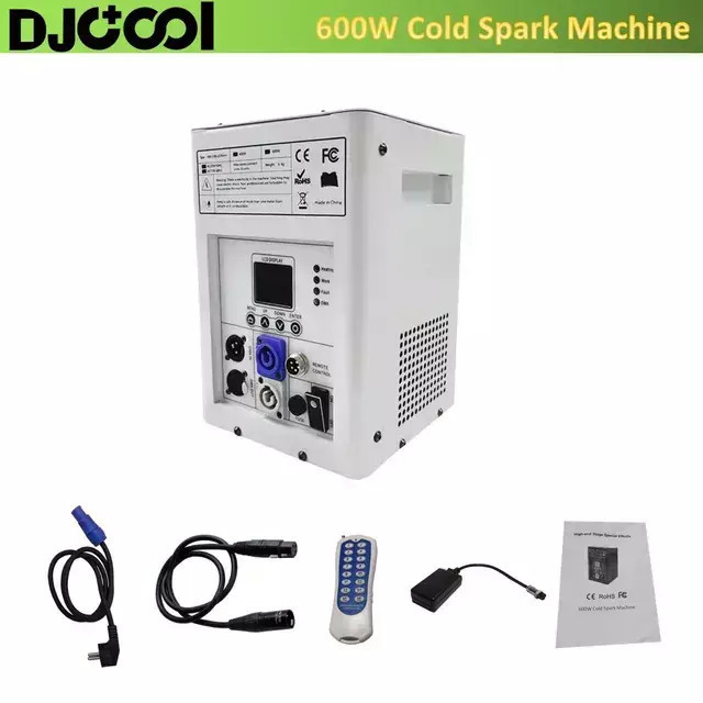 Cold Spark Fountain Machine Dmx Remote Control Special Effect Machine 1 ...
