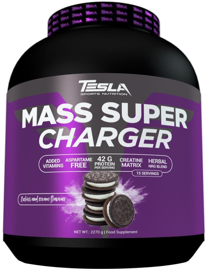 Tesla Mass Super Charger με Γεύση Cookies & Cream 2.27kg | Skroutz.gr