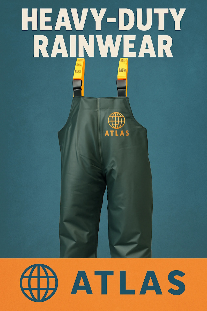 Atlas Αδιάβροχο Ανδρικό Παντελόνι Εργασίας Πράσινο Atlaspan | Skroutz.gr