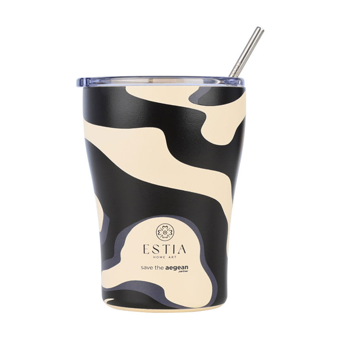 Estia Coffee Mug Save The Aegean Ανακυκλώσιμο Ποτήρι Θερμός Ανοξείδωτο ...