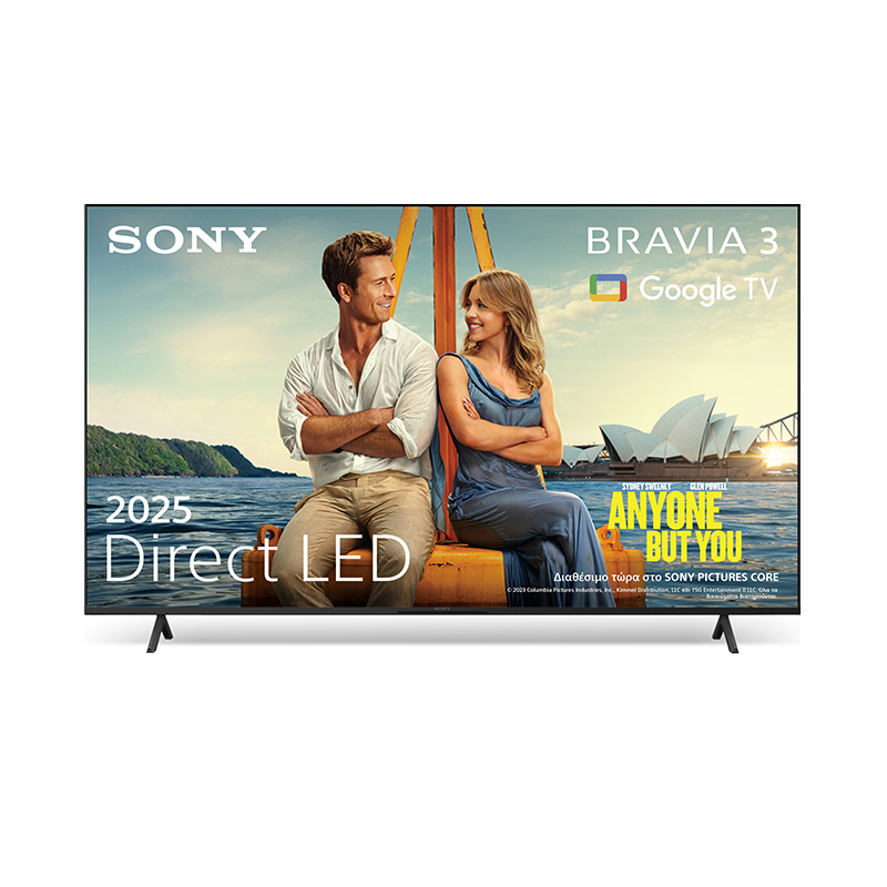 Sony Smart Τηλεόραση 50" 4K UHD LED BRAVIA 3 HDR (2025) K-50S3 | Skroutz.gr