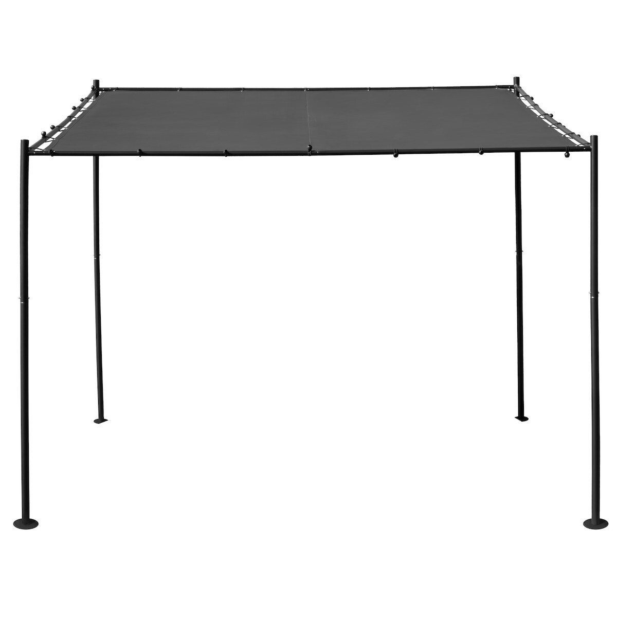 Steel Pergola Garden Facade Strong Garden Terrace Large Terrace ...