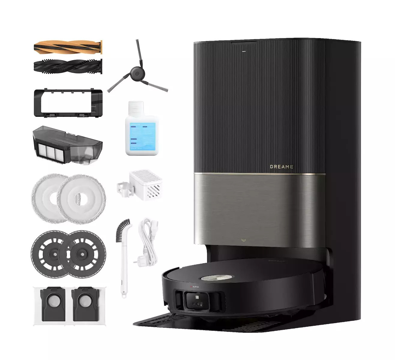 Dreame X50 Ultra Σκούπα Ρομπότ για Σκούπισμα & Σφουγγάρισμα με Χαρτογράφηση και Wi-Fi Μαύρη ...