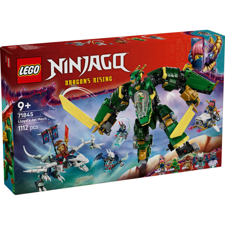 LEGO Ninjago Lloyd’s Jet Mech για 9+ ετών Ετών 1112τμχ 71845 | Skroutz ...