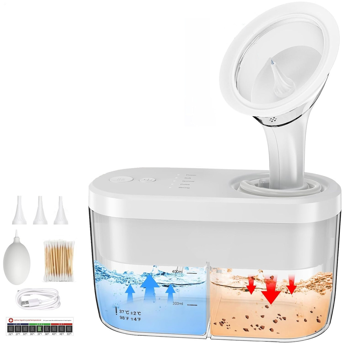 Electric Ear Cleaning Device Effectively Removes Earwax 4 Irrigation ...