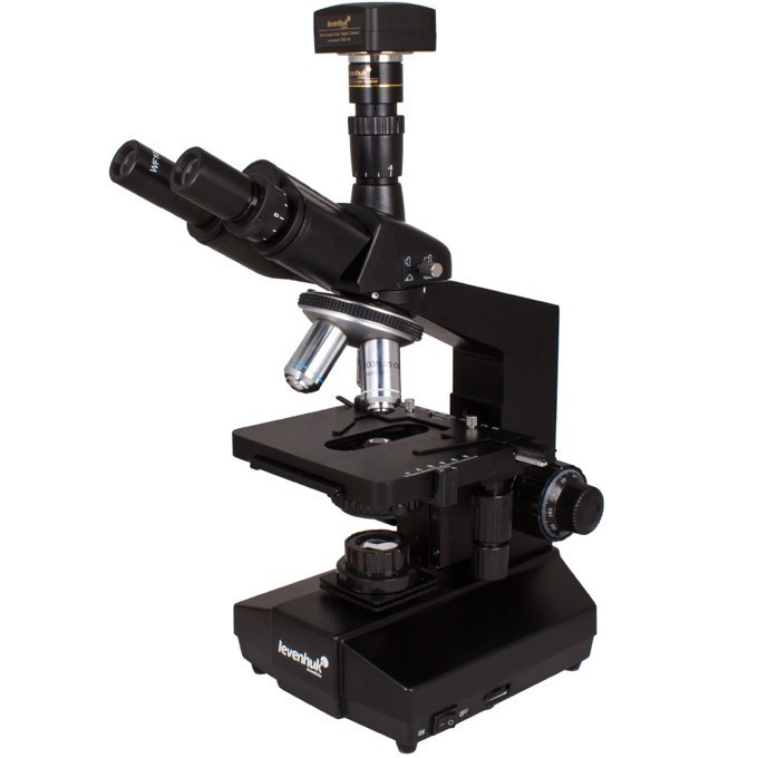 Levenhuk D870t 8m Digital Trinocular Microscope 40-2000x Optical ...