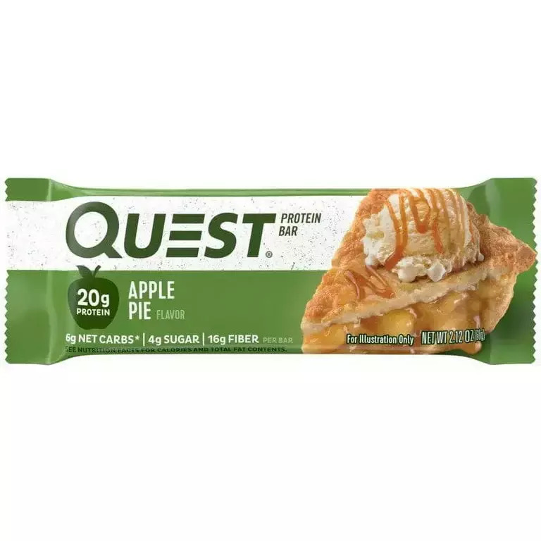 Quest Nutrition Protein Bar Μπάρα με 20gr Πρωτεΐνης & Γεύση Apple Pie ...