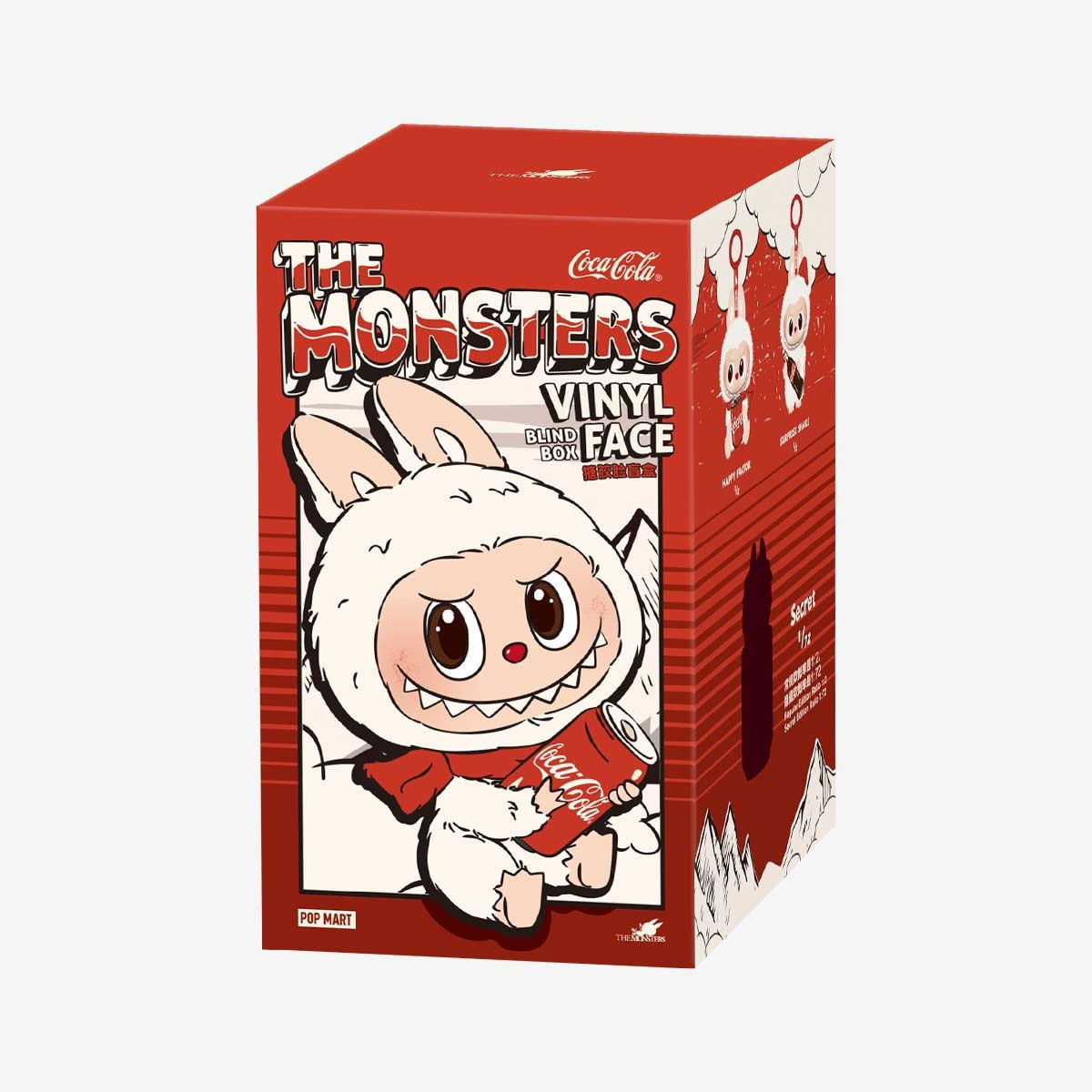 Pop Mart Μπρελόκ Labubu The Monsters Coca Cola Series Vinyl Face Single ...