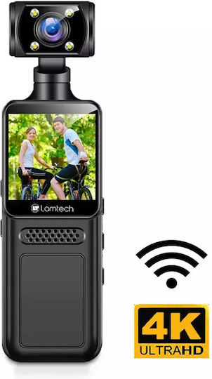 Lamtech LAM980305 Action Camera 4K Ultra HD με Οθόνη 1.31" και Wi-Fi Μαύρη | Skroutz.gr