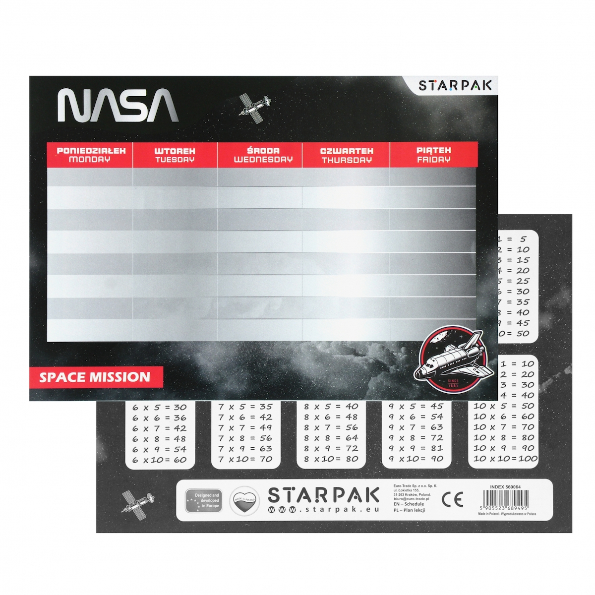 Lesson Plan Multiplication Table A5 Nasa V2 Starpak | Skroutz.gr
