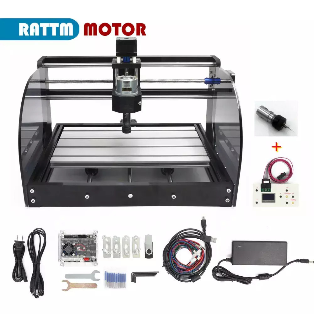 Cnc Router 3018 Pro Max Desktop Design High-speed 9000 Rpm Spindle ...