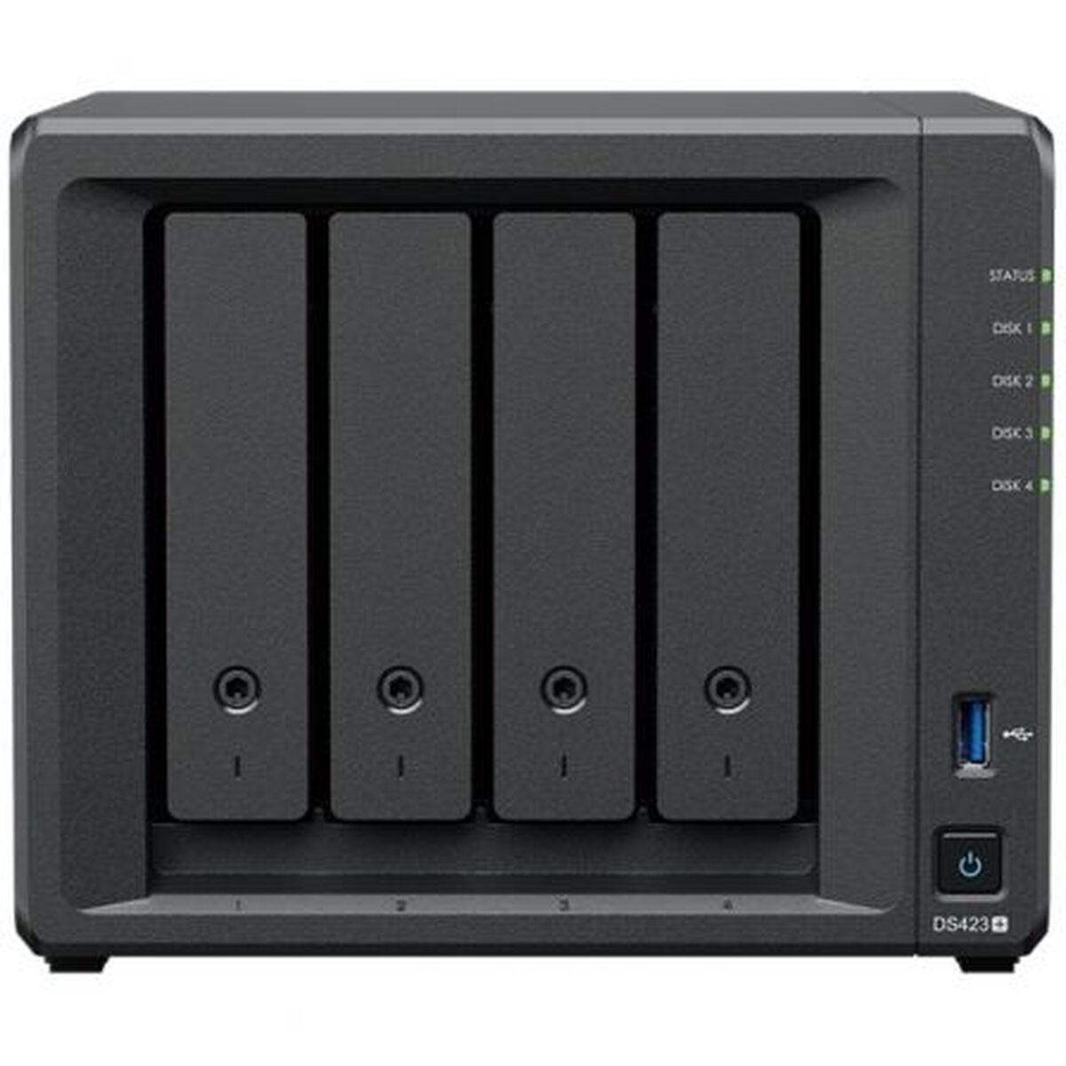 Synology DiskStation DS423+ NAS Tower με 4 θέσεις για HDD/M.2/SSD και 2 ...