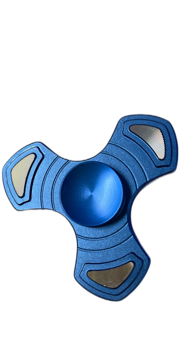 Fidget Spinner 3 Leaves Antistress Μπλε | Skroutz.gr