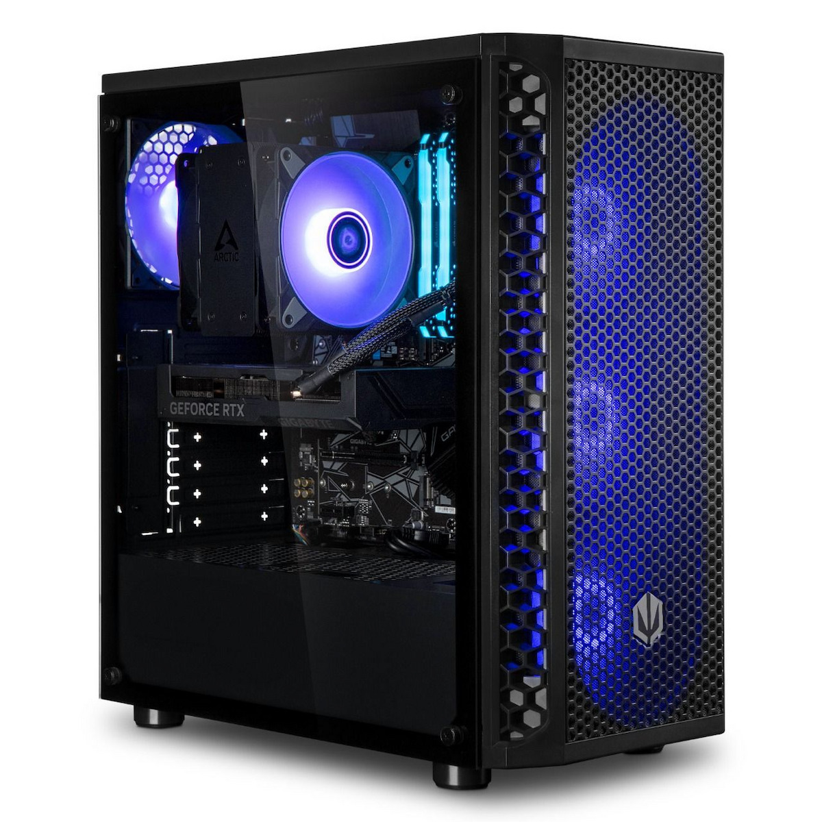 U-Case Radiant Gaming Desktop PC (Ryzen 5-7500F/32GB DDR5/1TB SSD ...
