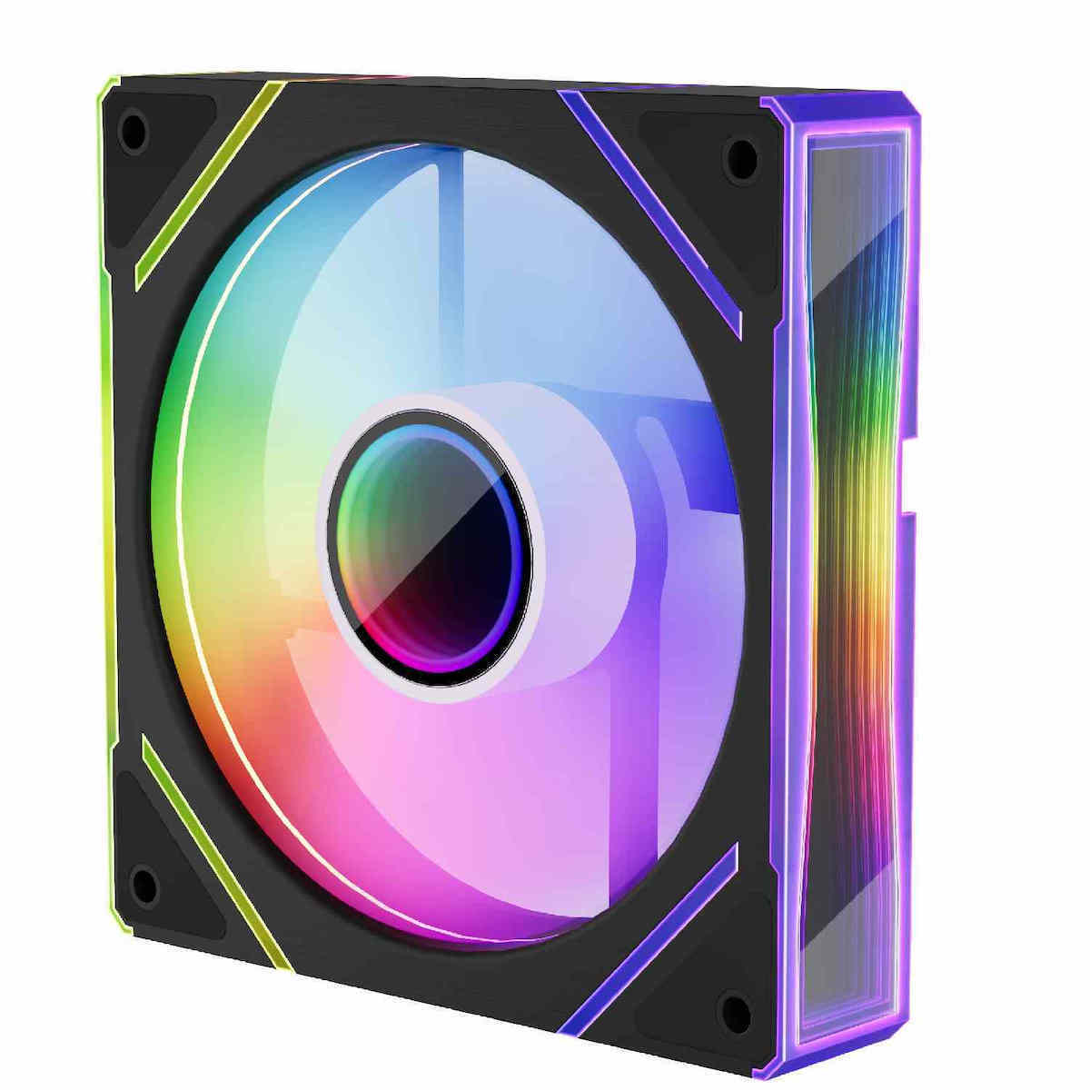 1STPLAYER FC7 Infinity Mirror Case Fan 120mm με ARGB Φωτισμό και ...