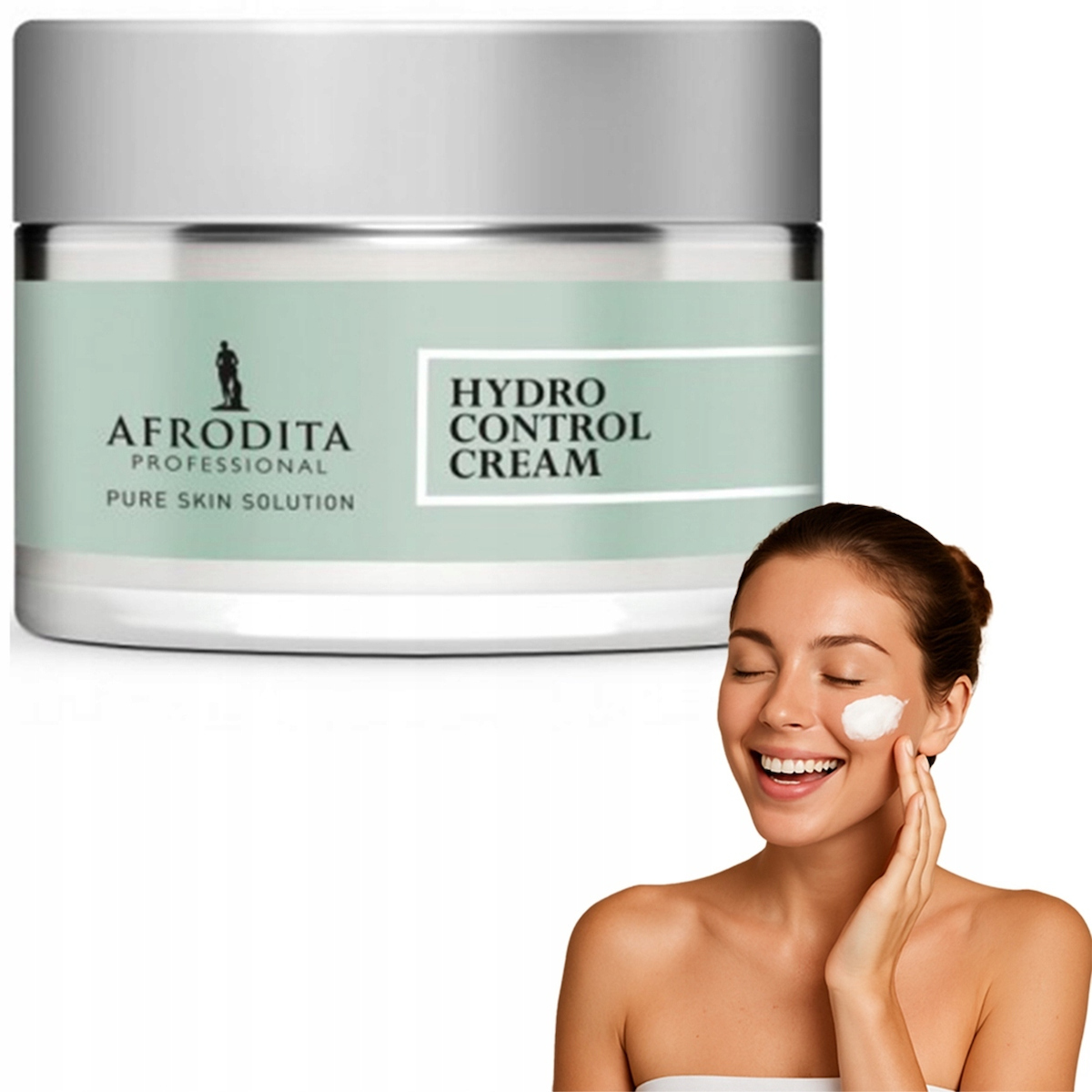 Afrodita Professional Hydro Control Cream Light Ενυδατική & Αναπλαστική Κρέμα Προσώπου κατά της ...