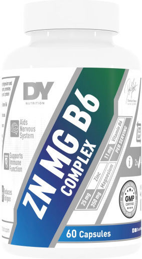 Dorian Yates Zn Mg B6 Κατάλληλο για παιδιά με Βιταμίνη B6 60 κάψουλες ...