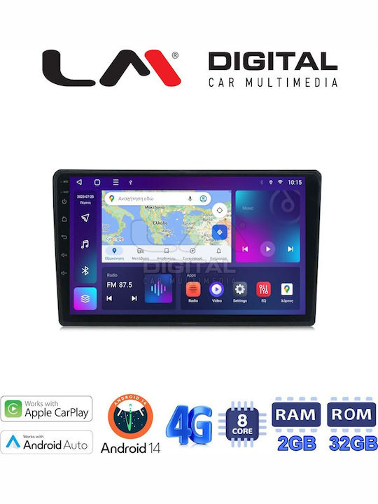 LM Digital Sistem Audio Auto pentru Citroen C4 (Bluetooth/USB/WiFi/GPS ...