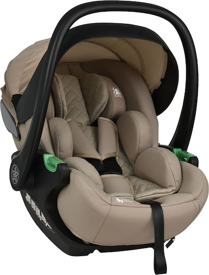 Bebe Stars Baby Καθισματάκι Αυτοκινήτου i-Size Natural Beige 004-182 ...
