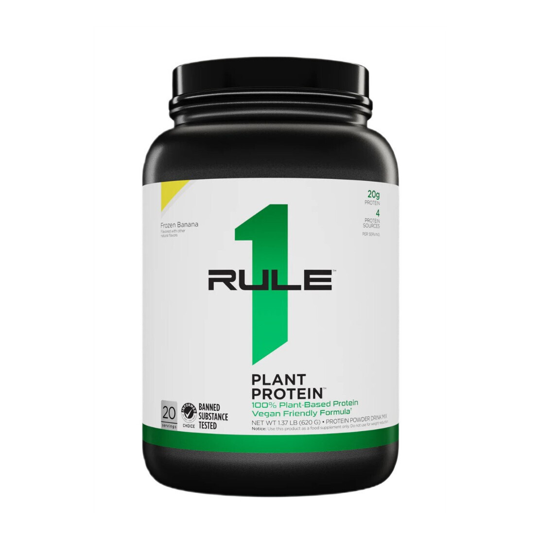 Rule1 Plant Protein με Γεύση Cafe Mocha 630gr | Skroutz.gr