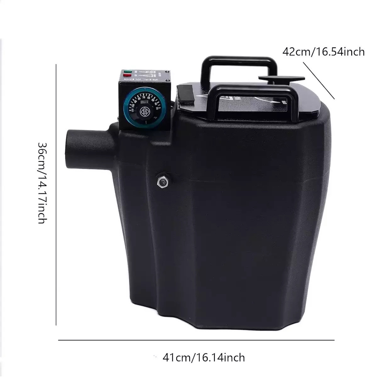 Fog Machine High Output Manual Control Black Eu Plug | Skroutz.gr