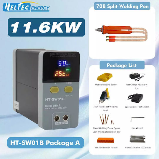 Spot Welding Machine High Power Output Smart Control System 11.6kw 119j ...