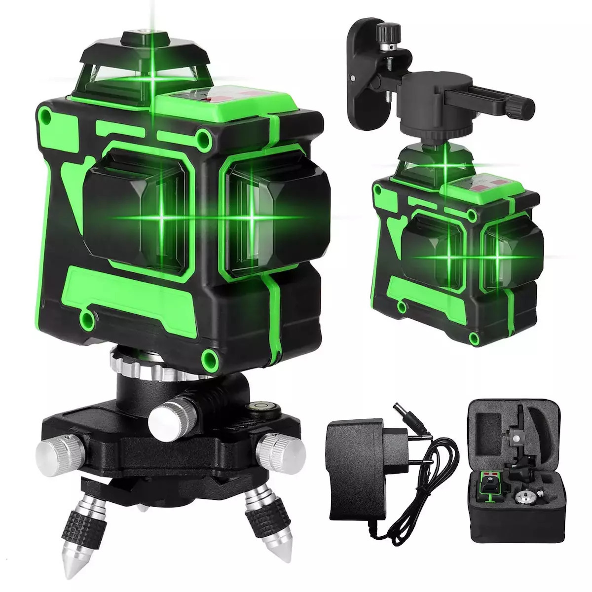 Laser Level 360¬∞ Rotatable Base 12 Lines Precision Alignment As Shown ...