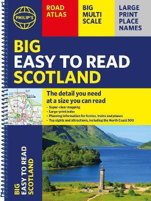 Big Easy To Read Scotland Road Atlas Spiral A3 All The Detail You Need ...