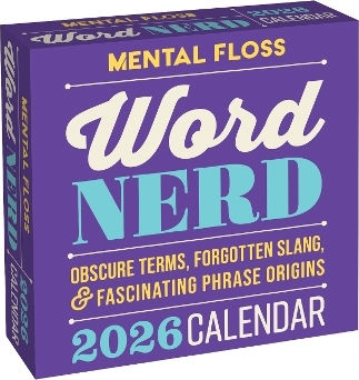 Word Nerd 2026 Calendar Obscure Forgotten Slang Fascinating Phrase ...