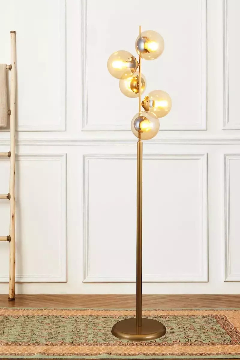 Enpapa Vintage Lampa de podea cu Soclu pentru Bec E27 | Skroutz Romania