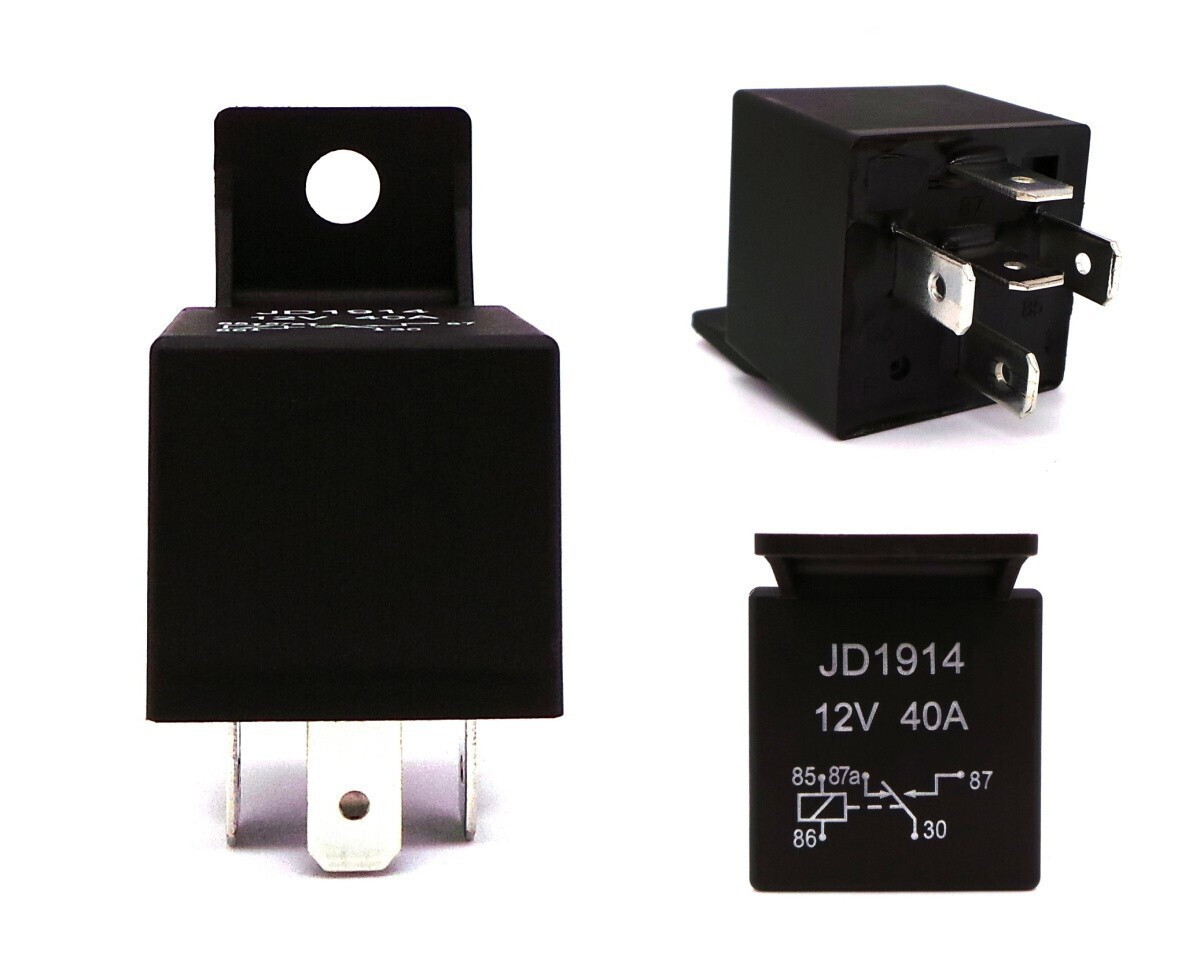 2 Pcs Universal Relay 5 Pin 12v 40a | Skroutz.gr