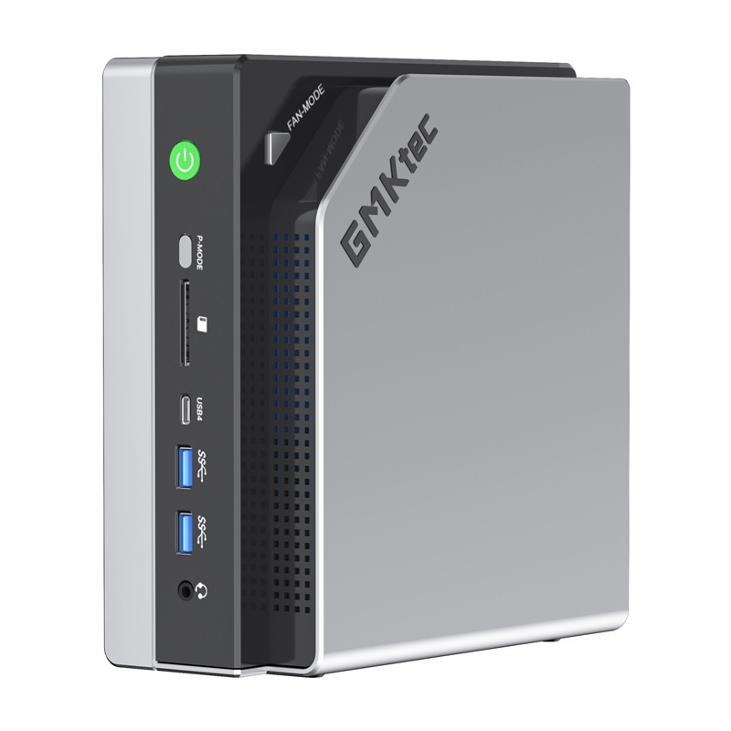 GMKtec EVO-X2 Mini PC (Ryzen AI Max 300 Series 395/128GB DDR5/2TB SSD/Fără sistem de operare ...