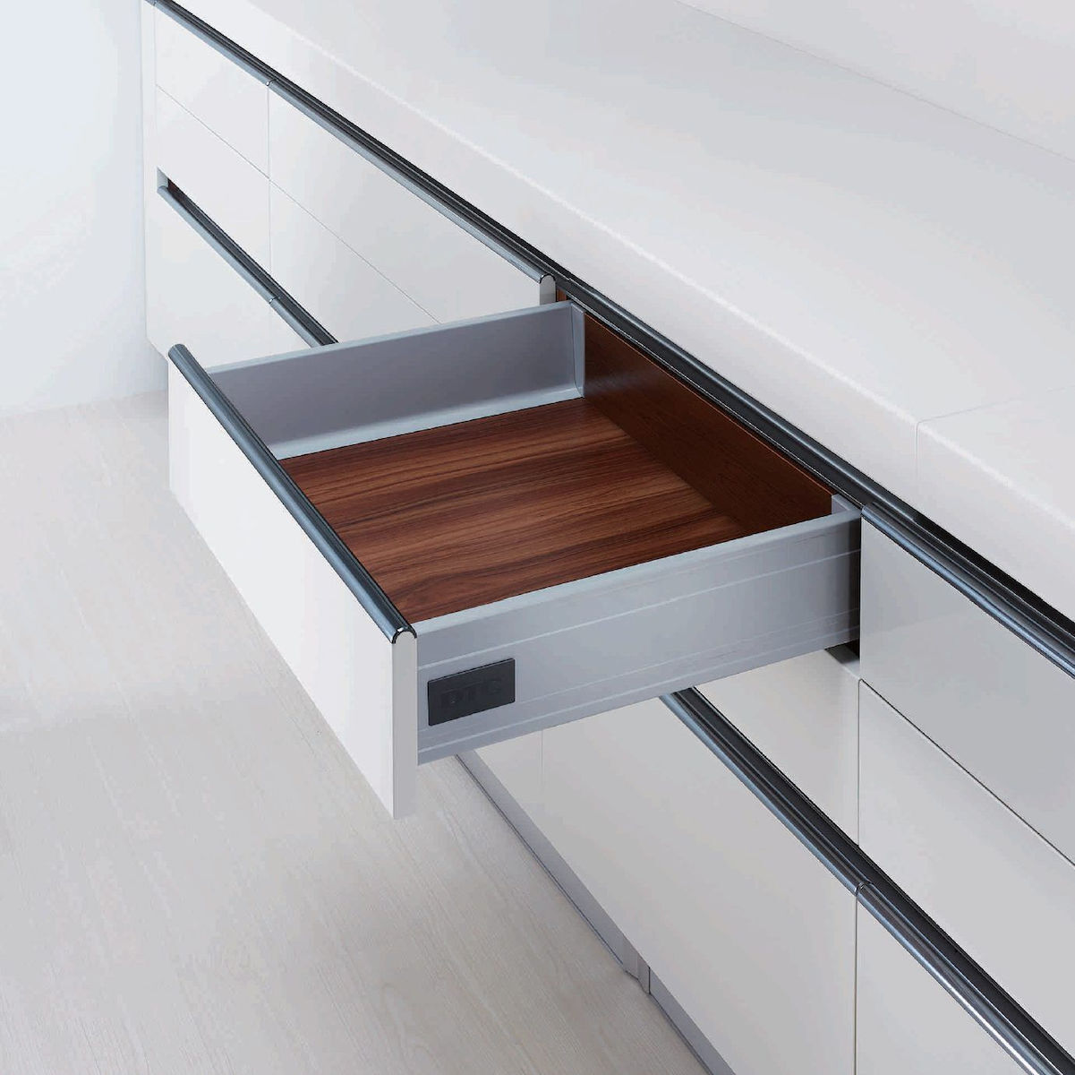 Dtc Dragon-box Lateral Dublu Cu Frână M02 500mm H120mm Gri Argintiu ...